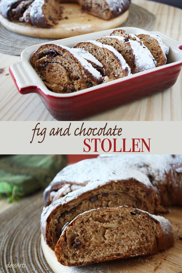 Fig and Chocolate Stollen | DessArts
