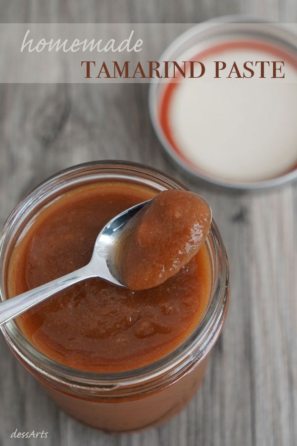 How to Make Tamarind Paste (from pods) | DessArts