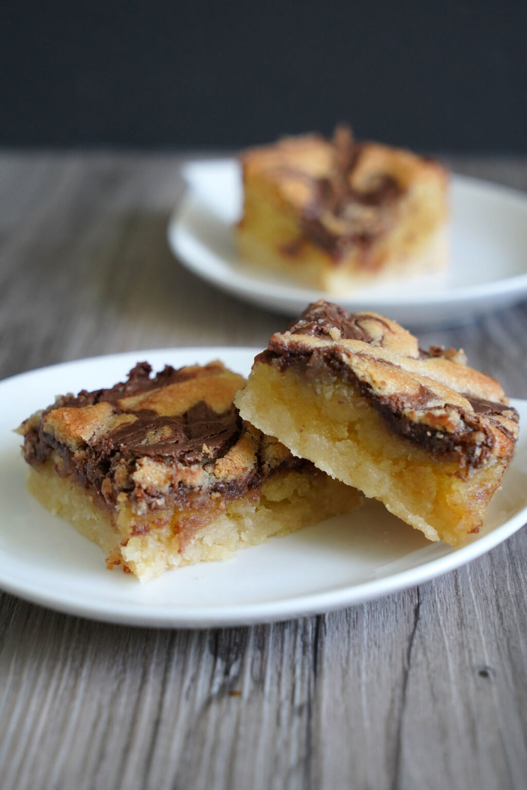 Nutella Frangipane Bars | DessArts