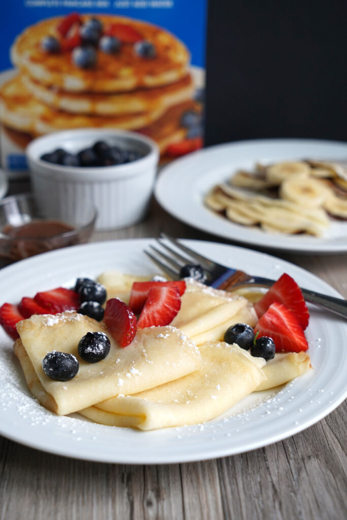 How To Make Crepes with Pancake Mix | DessArts