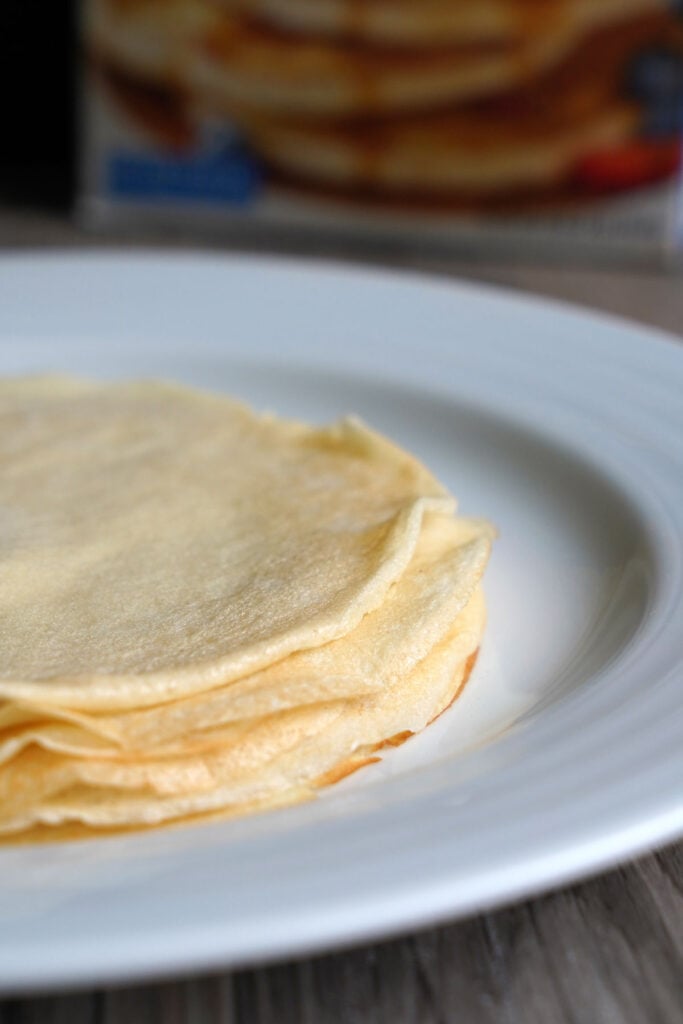 How To Make Crepes with Pancake Mix | DessArts